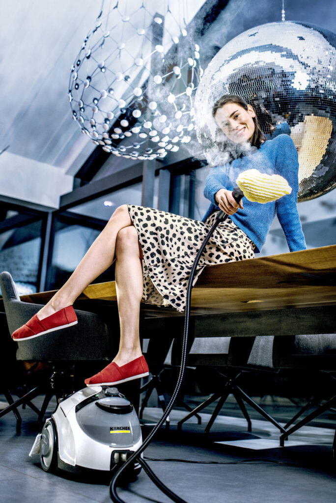 Karcher SC5 Steam cleaner with EasyFix iron - Cleaning Clinic